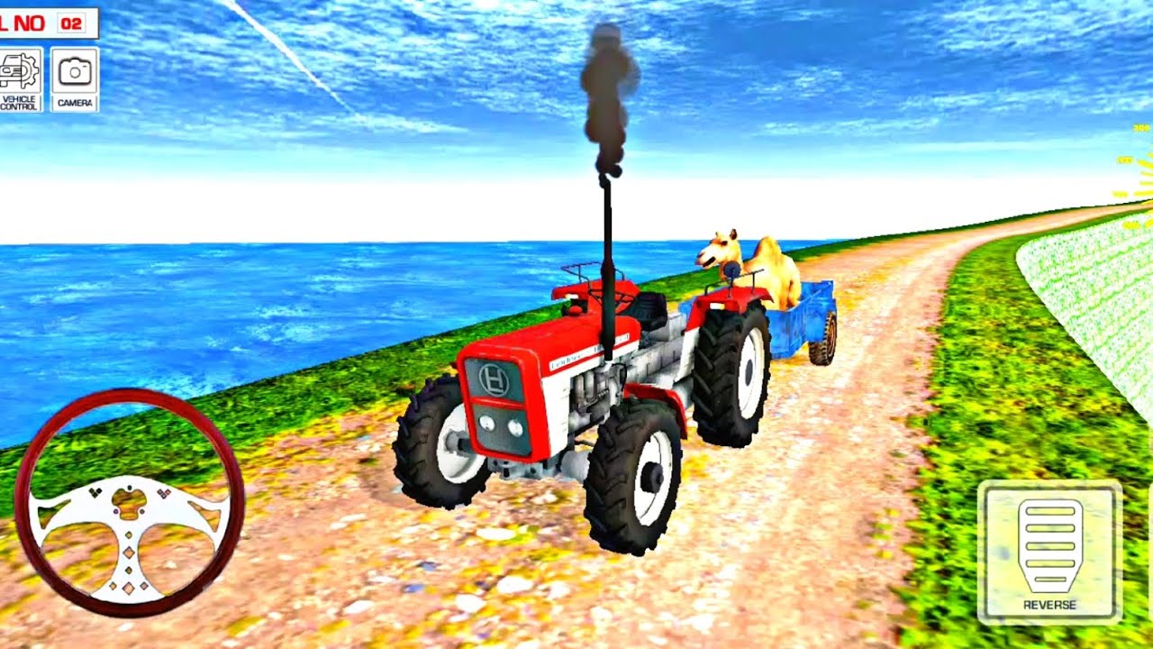 Farming Tractor Sim Death Road 🛣️ (Tractor Wala Game) Android Gameplay ...