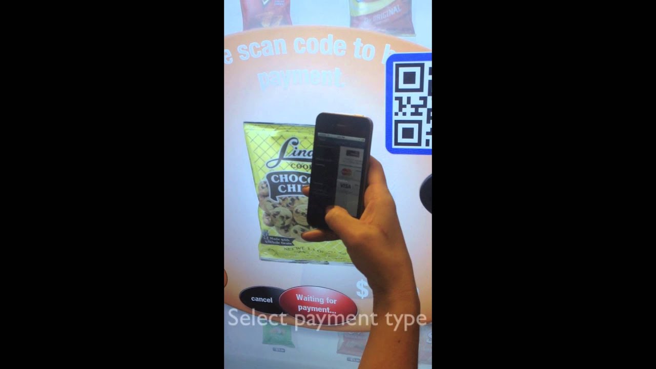 Paydiant Mobile Wallet - Vending Machine Demo - YouTube