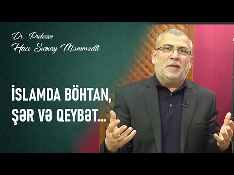 Hacı Surxay Məmmədli: İSLAMDA  BÖHTAN, ŞƏR VƏ  QEYBƏT...