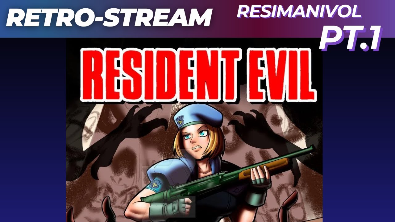 Retro Stream Resident Evil 1 - Jill - pt1 - YouTube