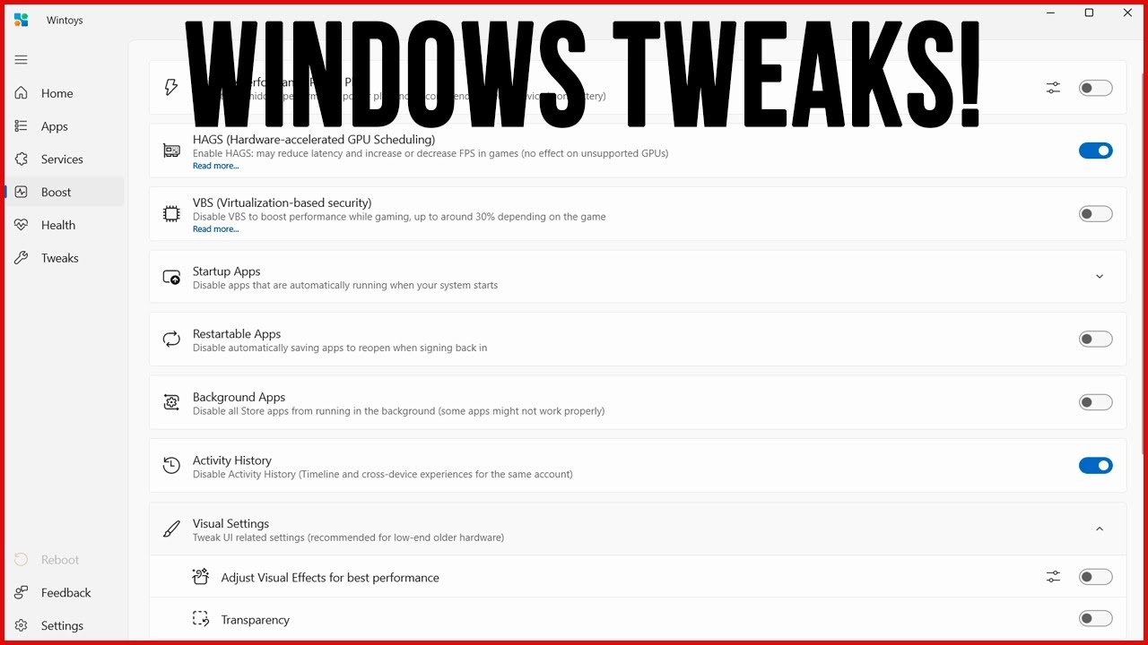 Manage Your Windows 10 or 11 PC with the Wintoys Configuration and ...