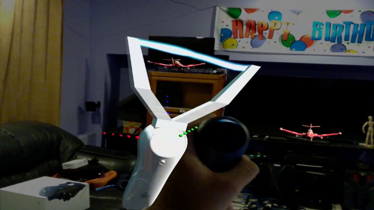 Magic Leap Slingshot Prototype - mixing regular & hand controls - YouTube