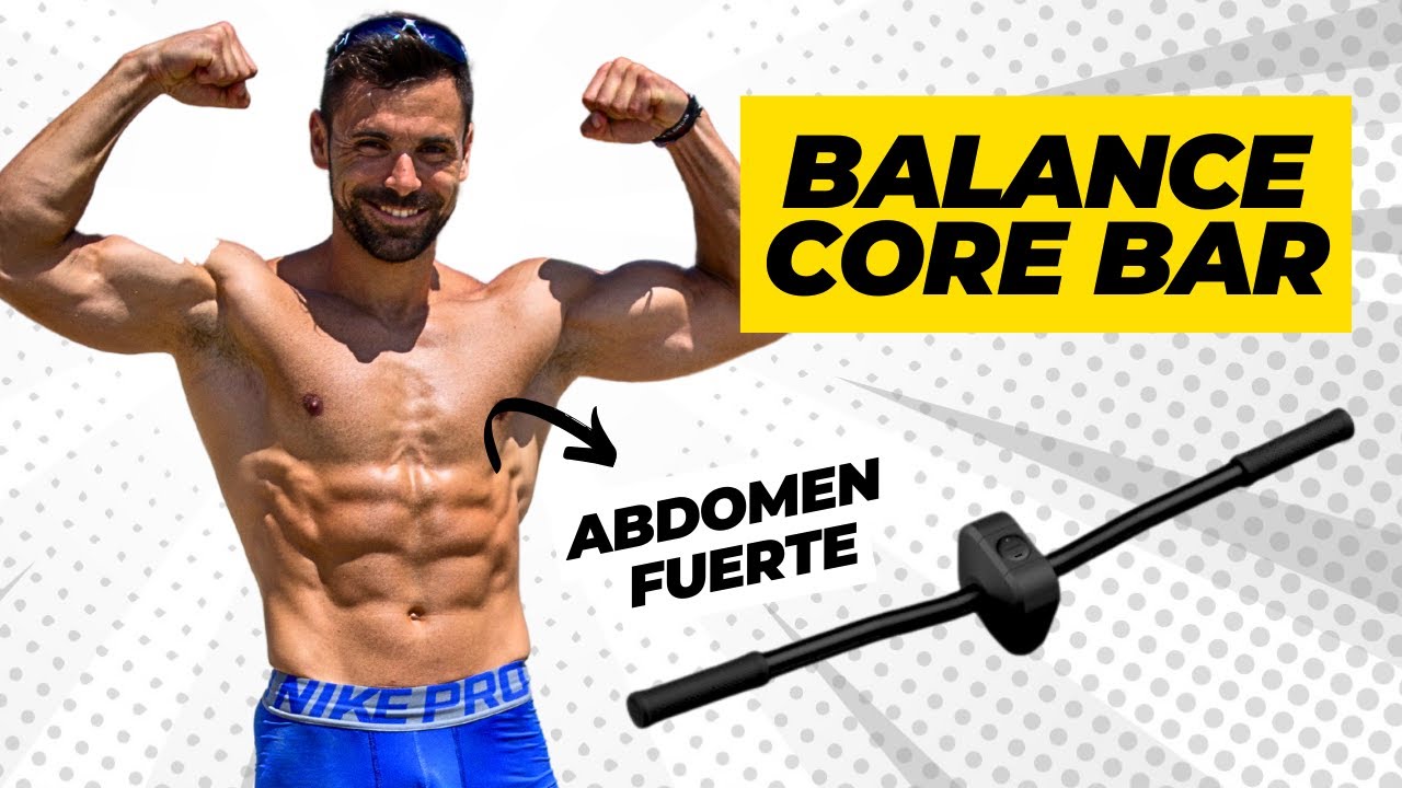 nuevo 🔴 MODO DE ENTRENAR ABDOMINALES (balance core bar) - YouTube