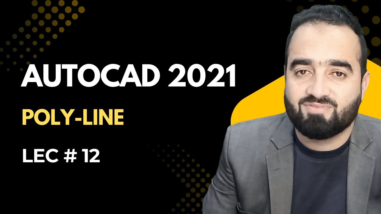 Autocad Tutorial For Civil Engineers | How to Draw Polyline In Autocad ...