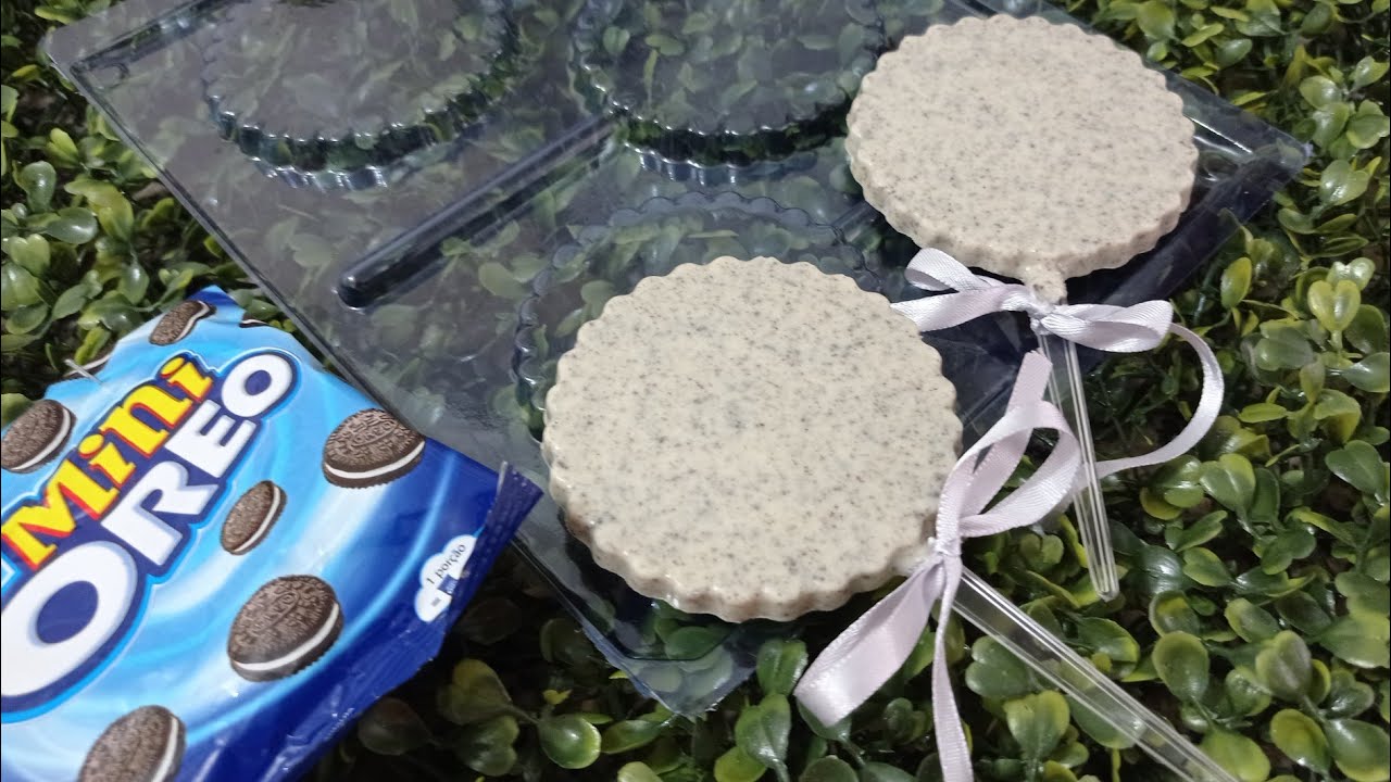 Pirulito de Oreo com chocolate branco- super fácil e econômico - YouTube