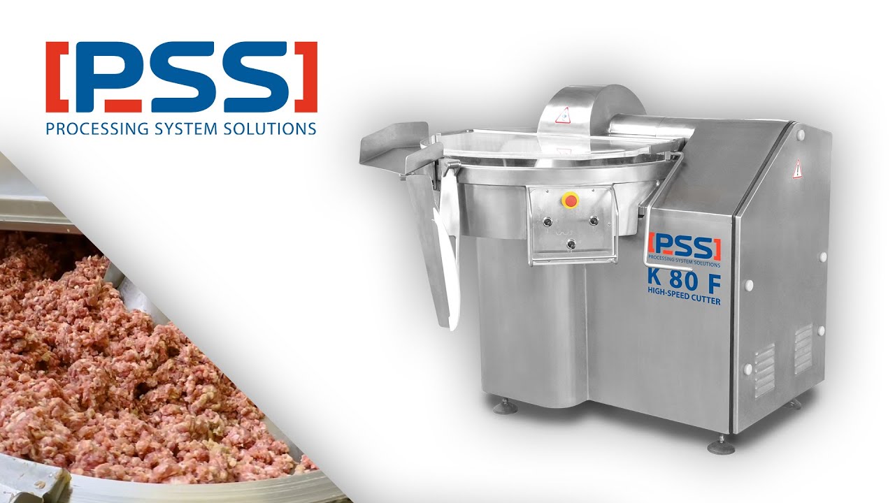 PSS K 80 F (High-Speed Cutter) - Cutting Meat - YouTube