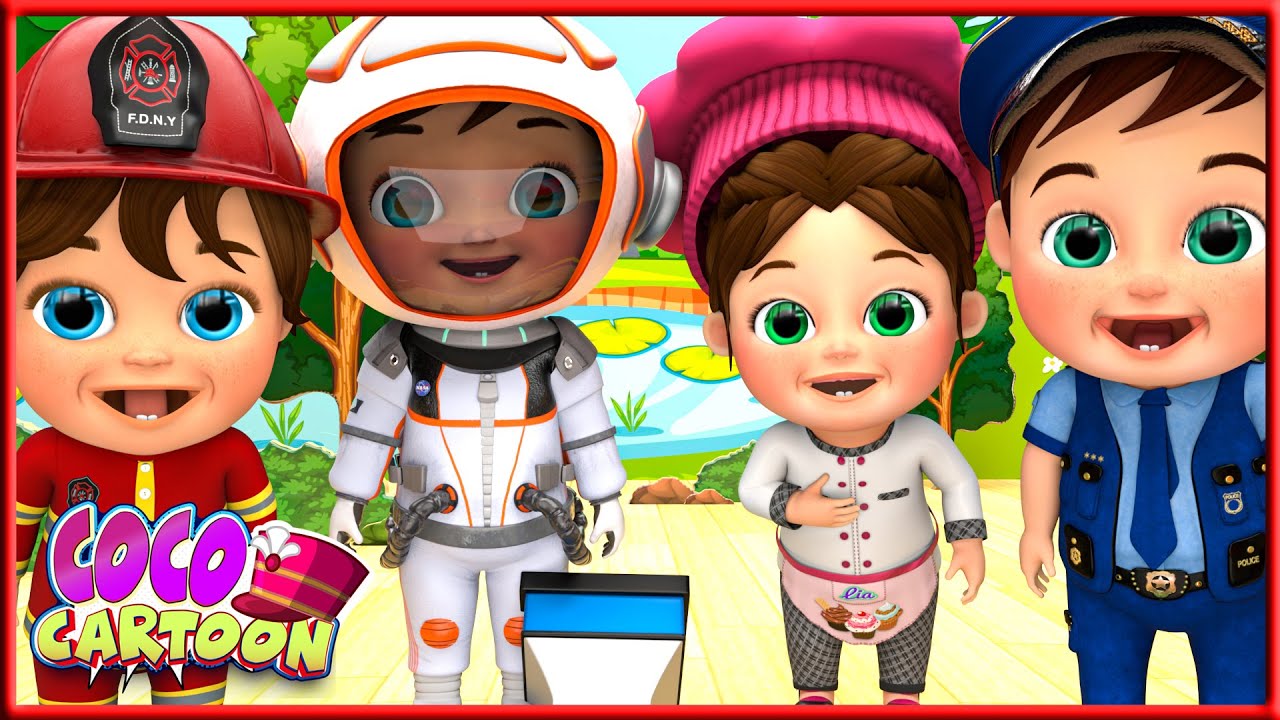 Happy Helpers' Melody #jobssong - Nursery Rhymes & Kids Songs By Coco ...