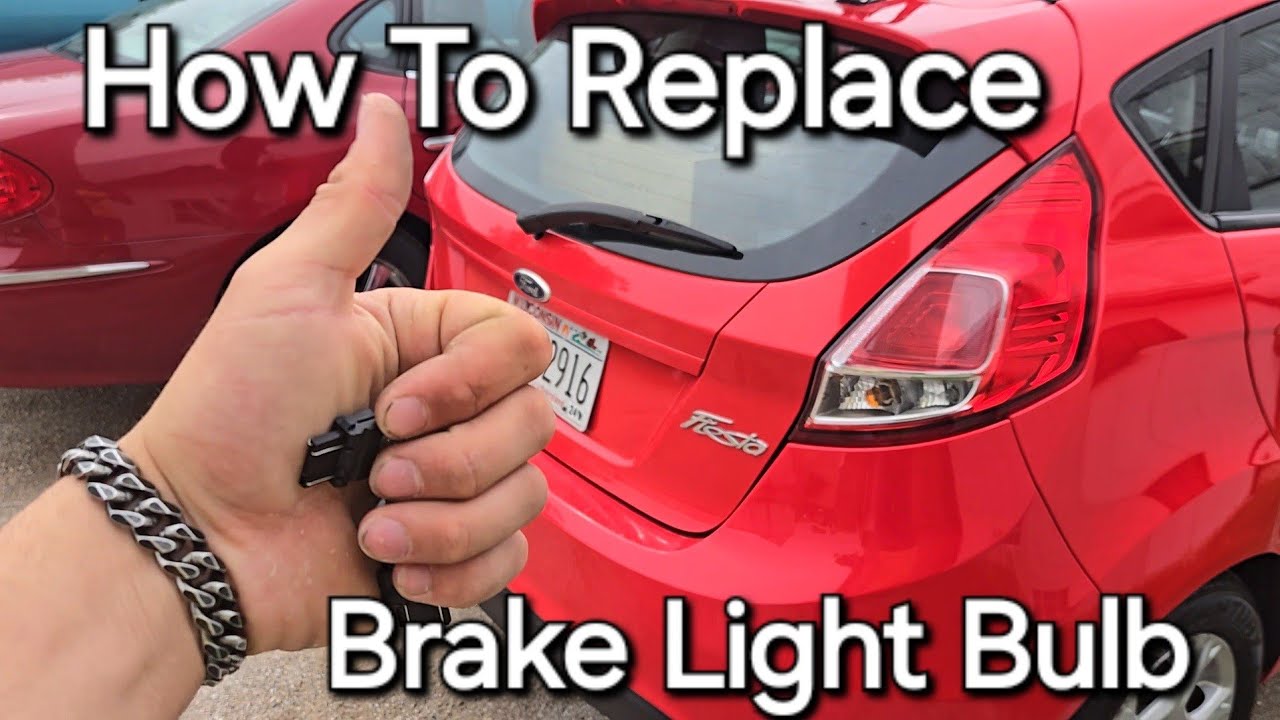 How To Replace The Brake Light Bulb On A 2015 Ford Fiesta - YouTube