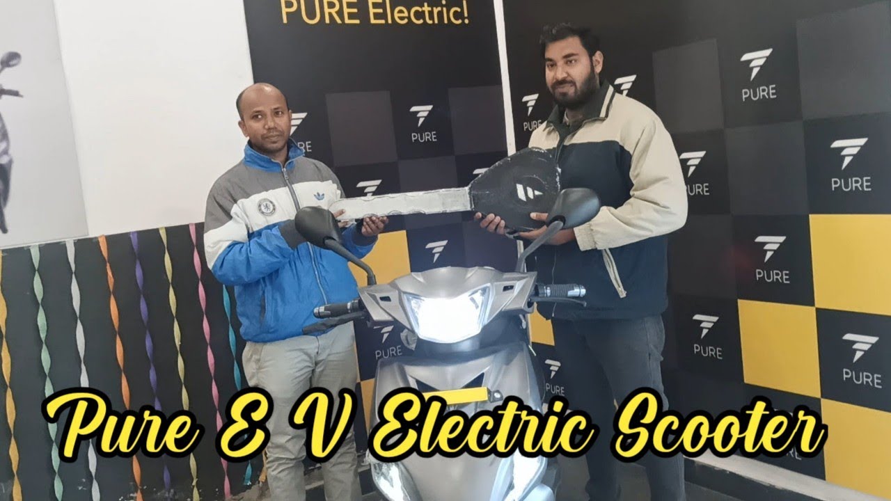 New Pure E V Electric Scooty | Neo Entrance | Pure E V | Pur ev ...