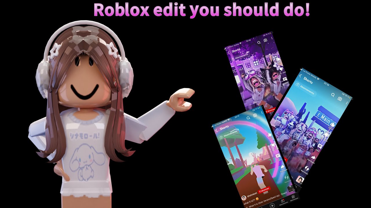 10 easy Roblox edit you should do! - YouTube