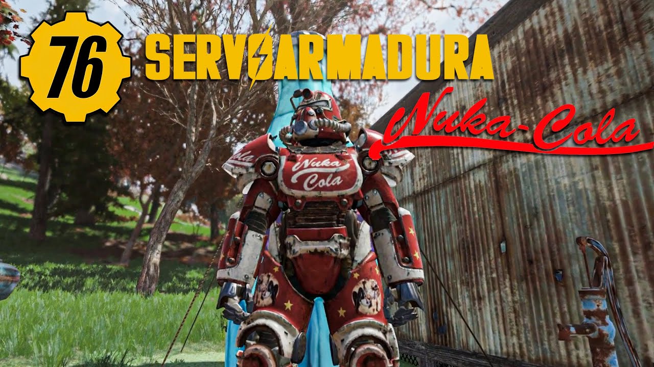 FO76 | COMO CONSEGUIR LA SERVOARMADURA DE NUKA COLA (SORTEO CERRADO ...