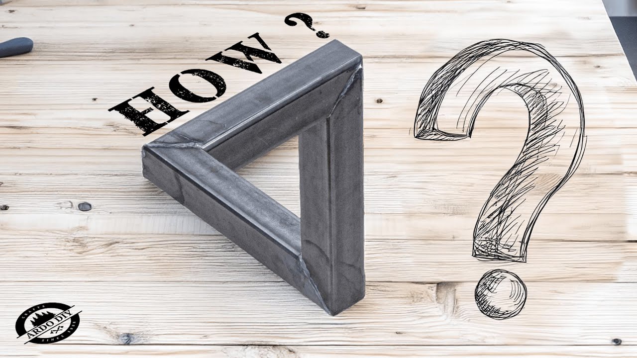 How to Weld an Impossible Triangle (Tribar): Is it possible??? - YouTube