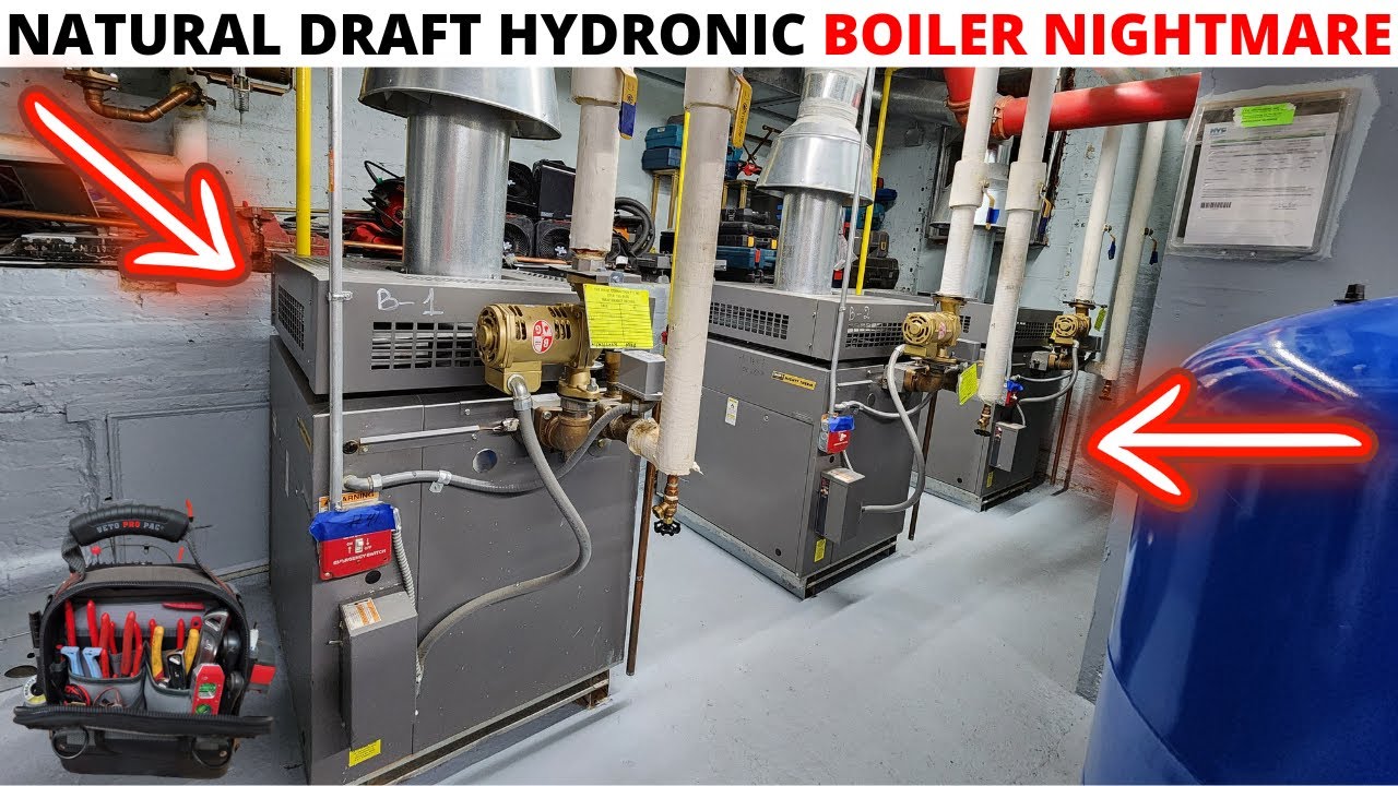 HVAC: Commercial LAARS Natural Draft Hydronic Boiler Exhaust NIGHTMARE ...