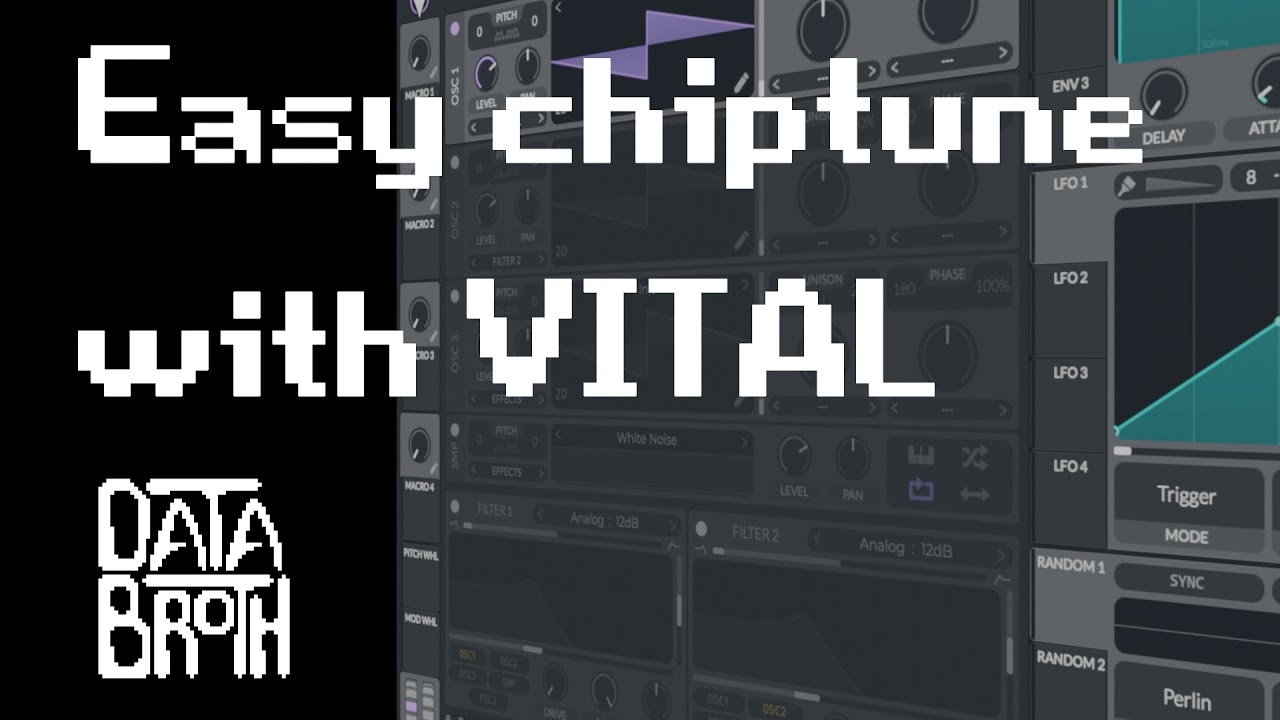 Super easy chiptune sounds with vital - YouTube