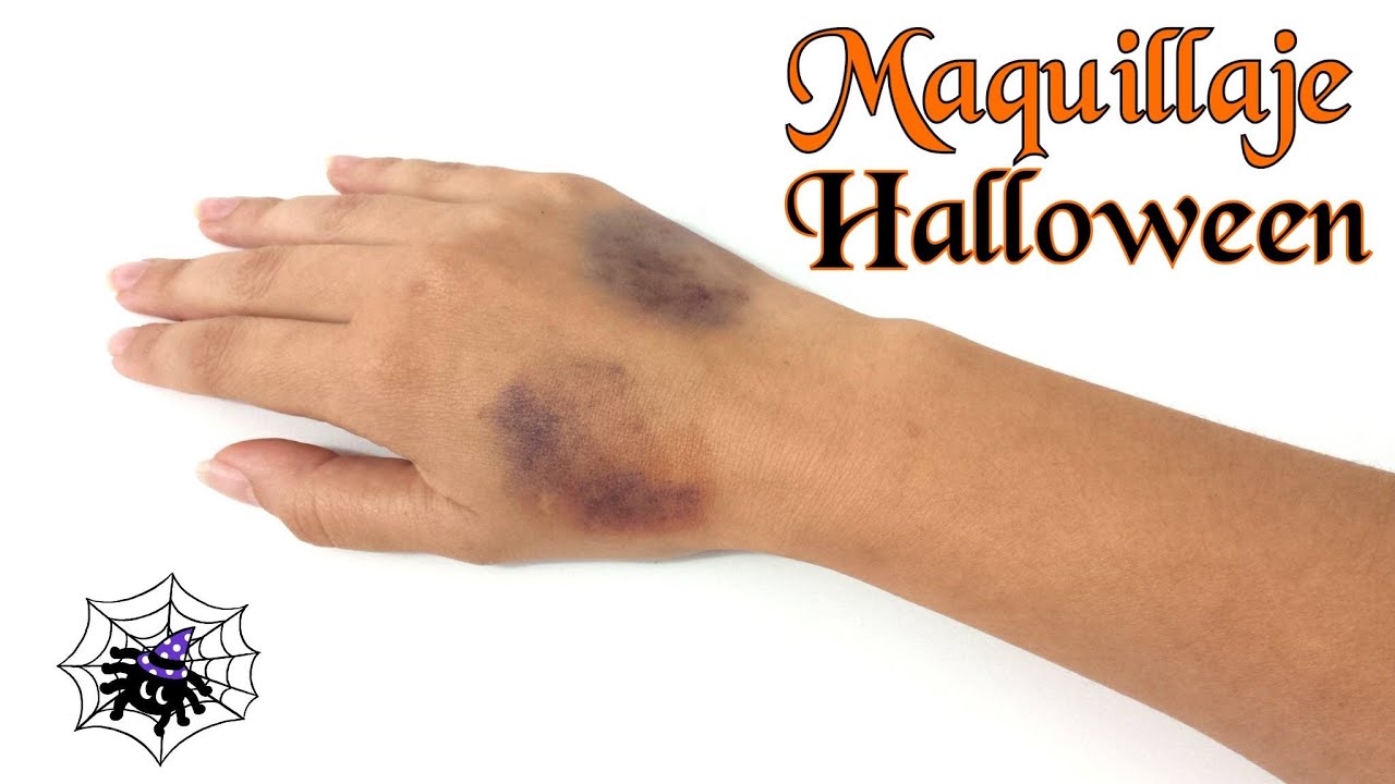 Maquillaje quemadas, moretones/TUTORIAL DIY MAKE UP - YouTube