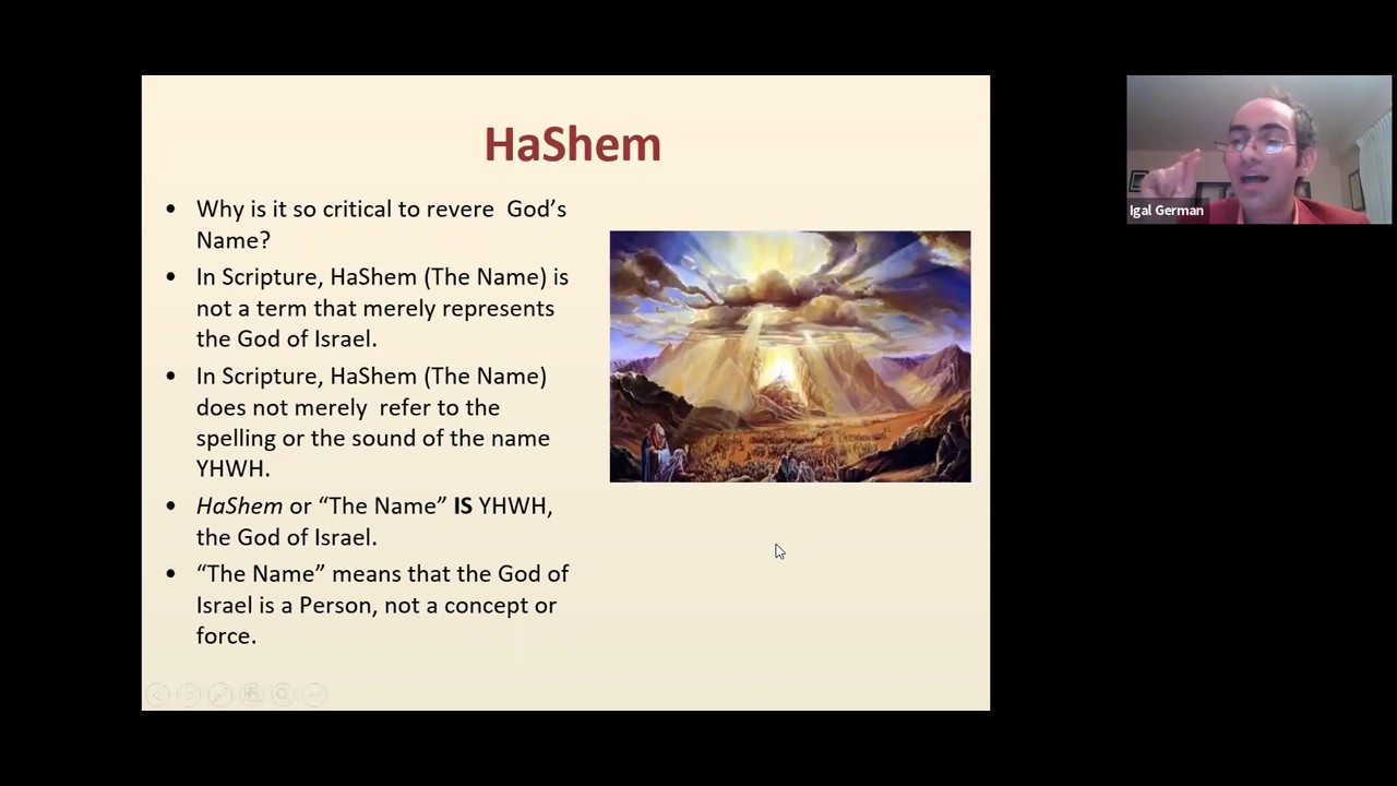 THE CONCEPT OF PROFANING GOD'S NAME IN SCRIPTURE - YouTube