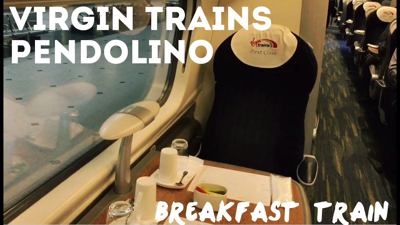 Virgin Trains First Class, Pendolino, EUS-BHM - YouTube