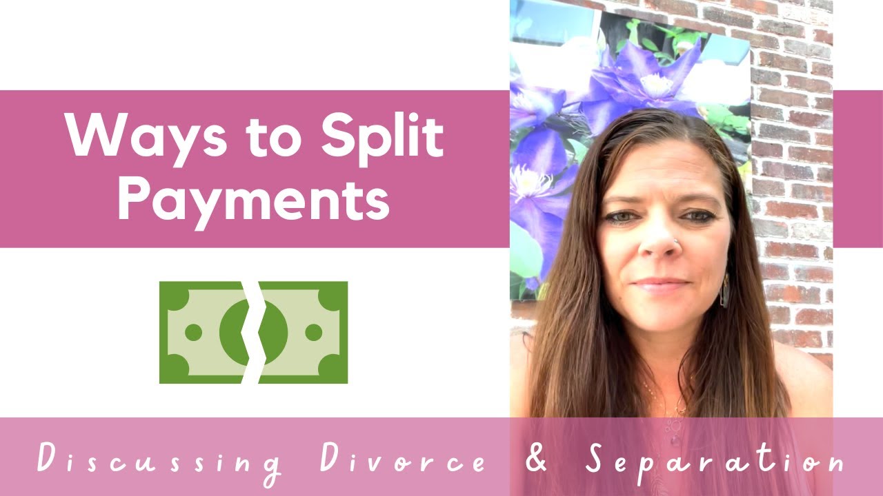 Splitting Payments for Divorced or Separated Families - YouTube