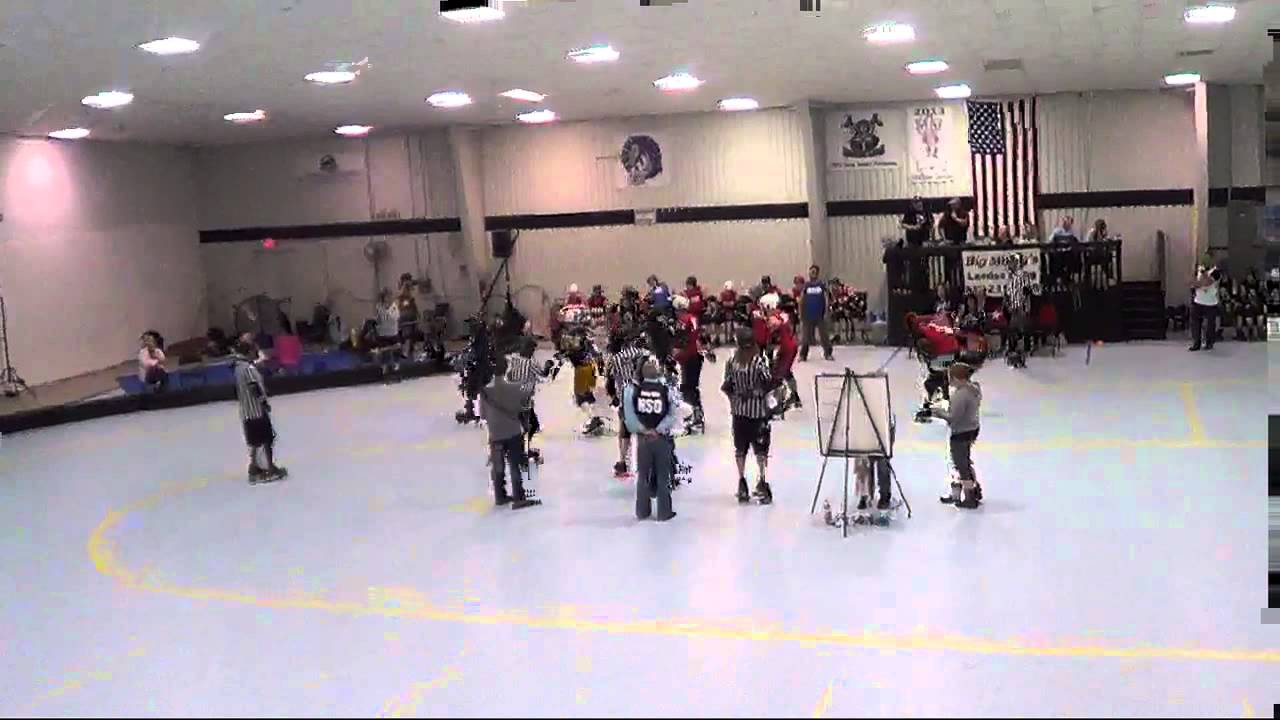Austin Anarchy VS TXMRD Bandits 2nd half(roller derby) - YouTube