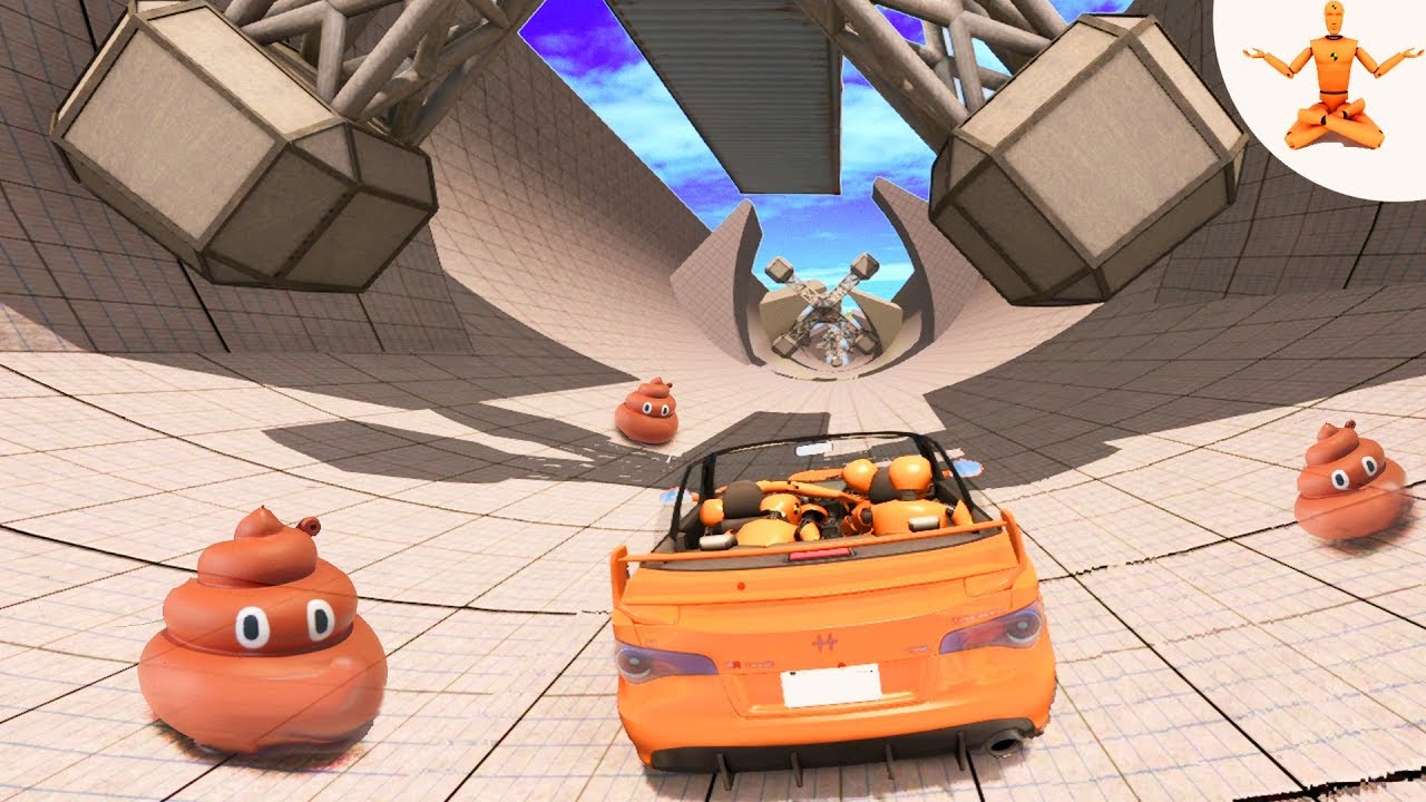 BeamNG.Drive - IMPOSSIBLE SEQUENTIAL CAR BLENDER - YouTube