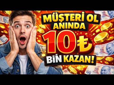 10.000₺ KAZANDIM HEMEN ÇEKTİM  İNTERNETTEN PARA KAZANMA 2026