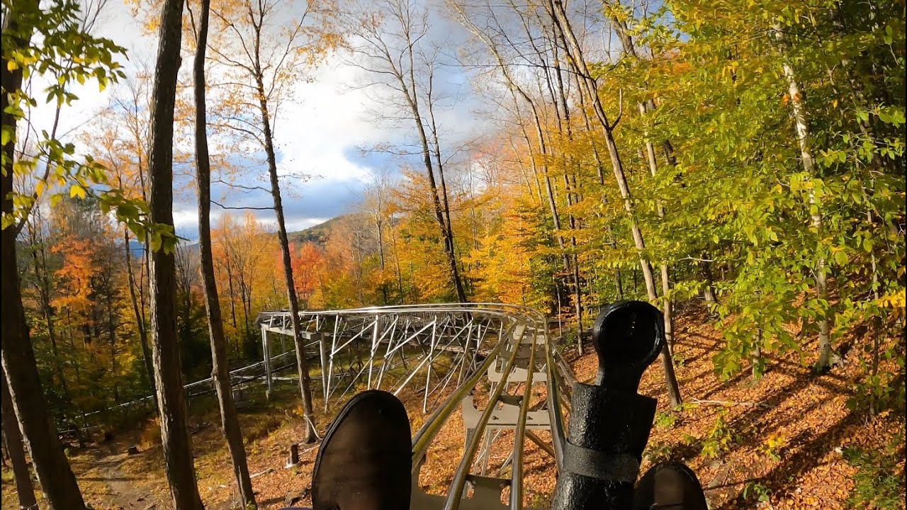 Thunderbolt Mountain Coaster SCENIC 4K POV! | Berkshire East ...