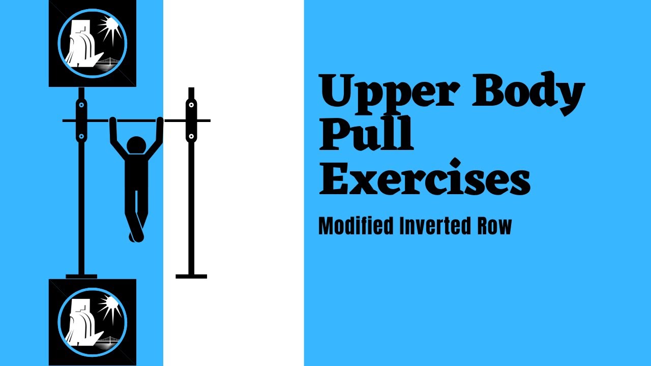 At Home Workout Series | Modified Inverted Row | Pull Your Bodyweight ...