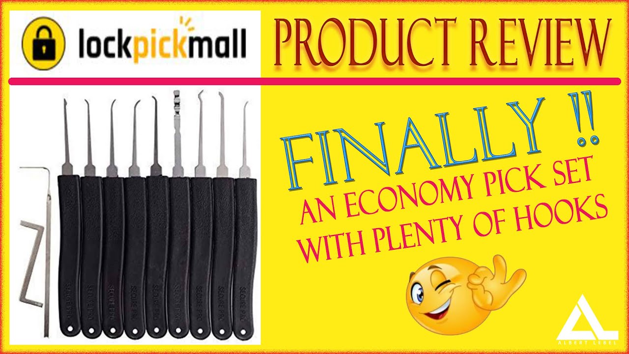 #452 9 Pc Economy starter pick set with plenty of hooks (Product Review ...