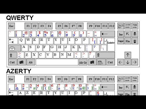 Comment changer votre clavier qwerty en azerty sur Window 10 - YouTube