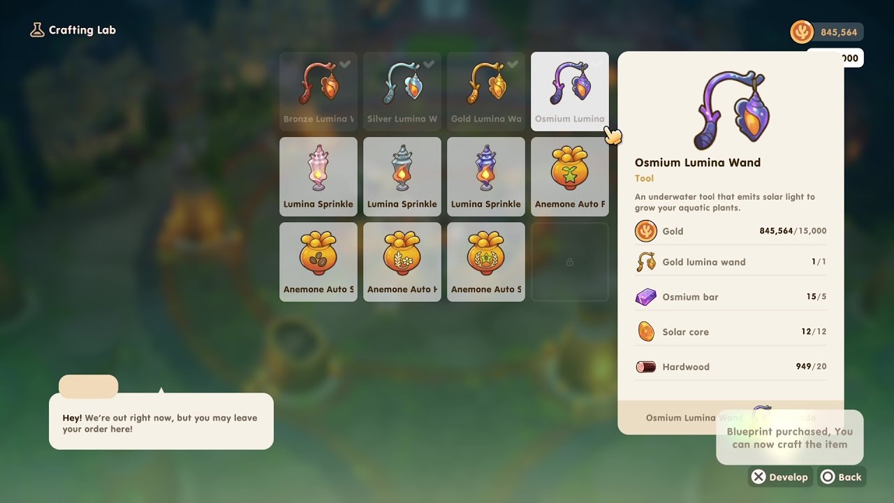 Coral Island - Day366 - Make sure to upgrade the Lumina Wand asap ...