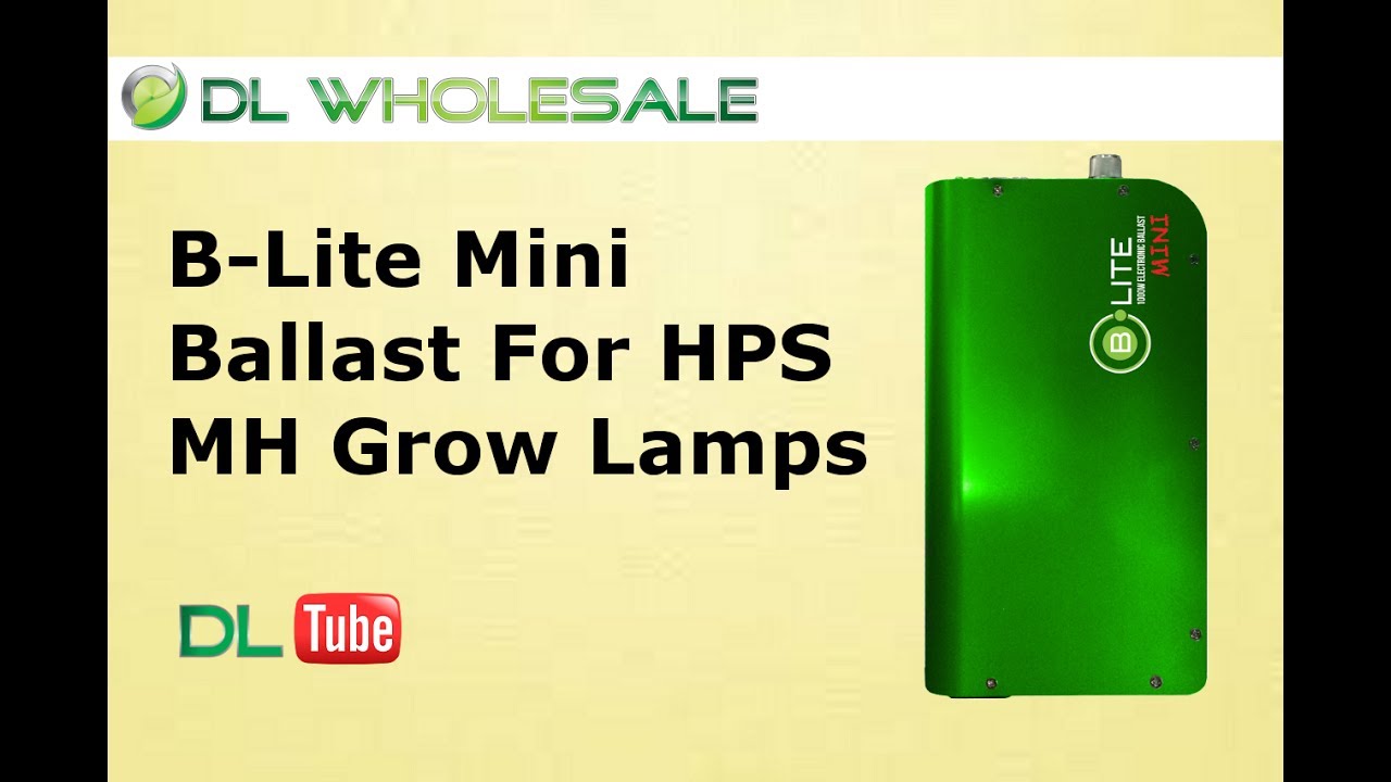 B.Lite 1000W Mini Ballast DL WHOLESALE - YouTube