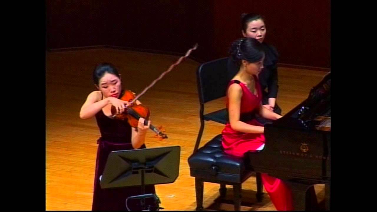 Charles Ives - Violin Sonata No.4, Children's Day at Camp Meeting - YouTube