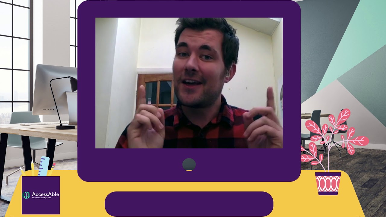 AccessAble Deaf Friendly Video Calls - YouTube