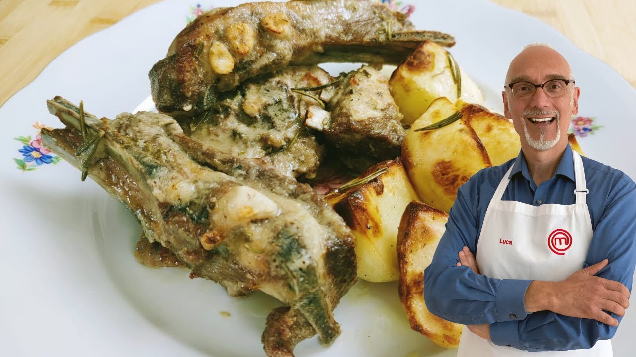 Agnello al Forno alla Romana con Patate - Ricetta Facile - YouTube