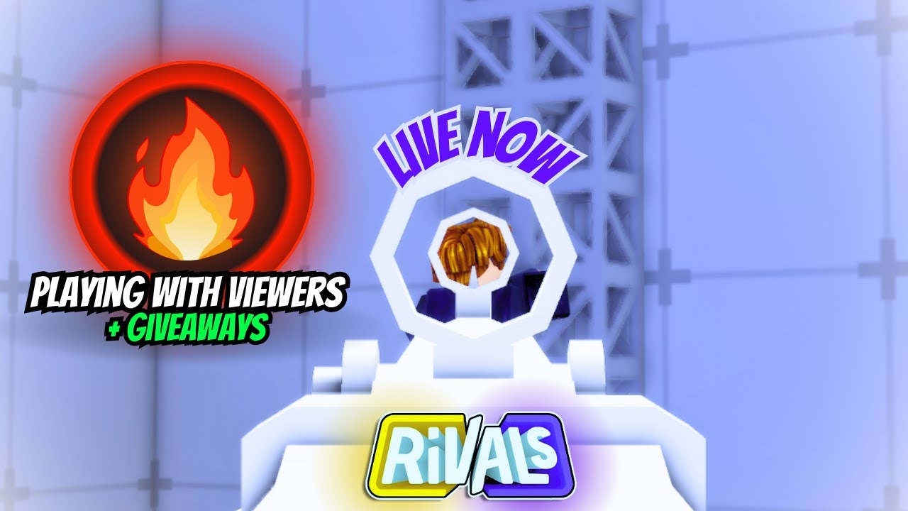 🔴 LIVE! - Grinding Win Streaks with Viewers! Roblox RIVALS! - YouTube