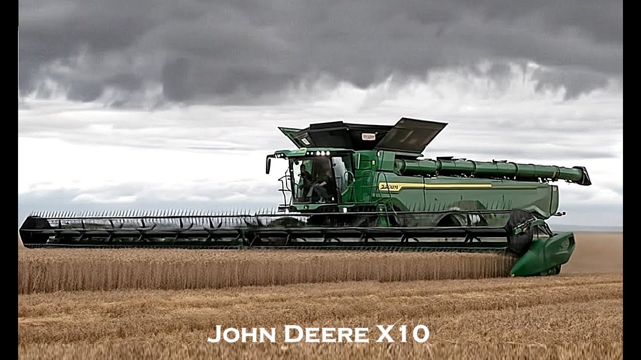 John Deere X10 - CaseIH AF10 - New Holland CR11 - YouTube