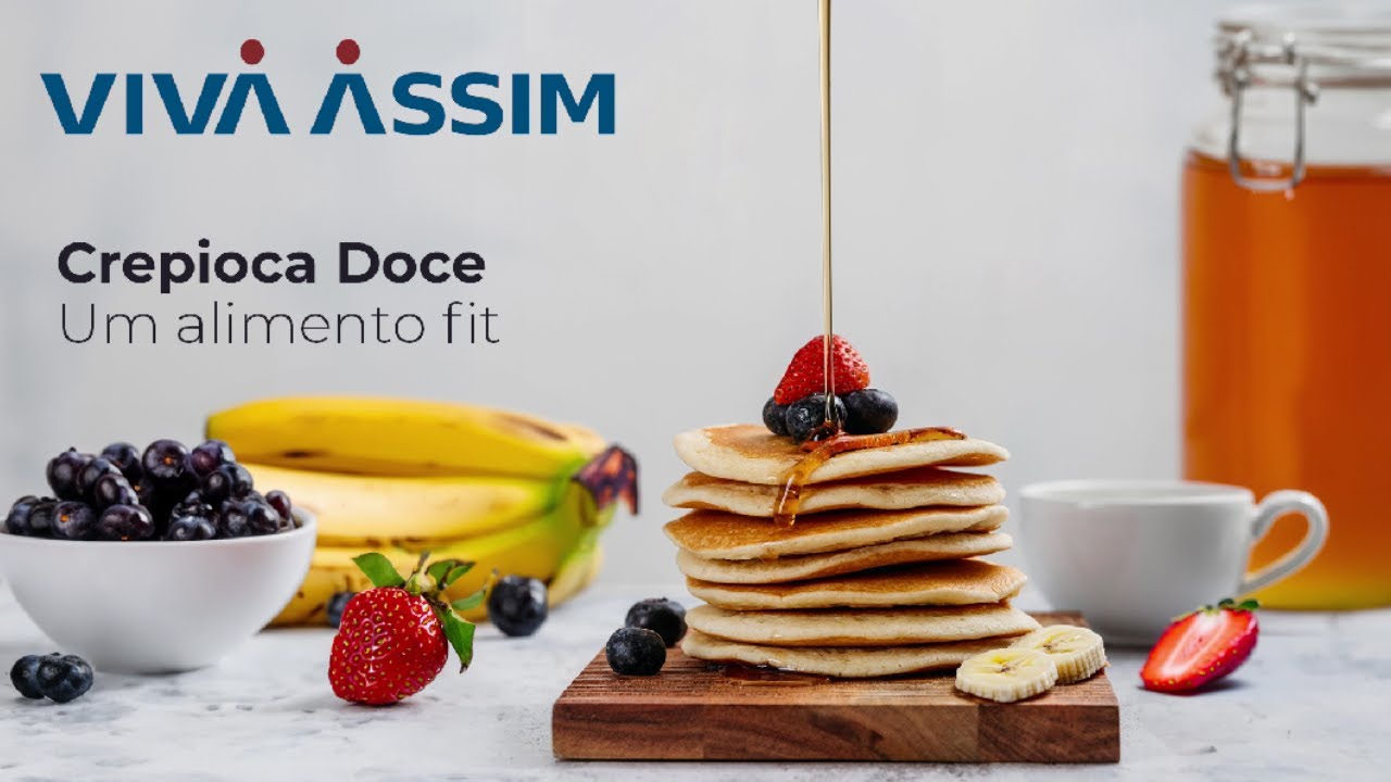 Crepioca Doce - Uma receita fit - YouTube