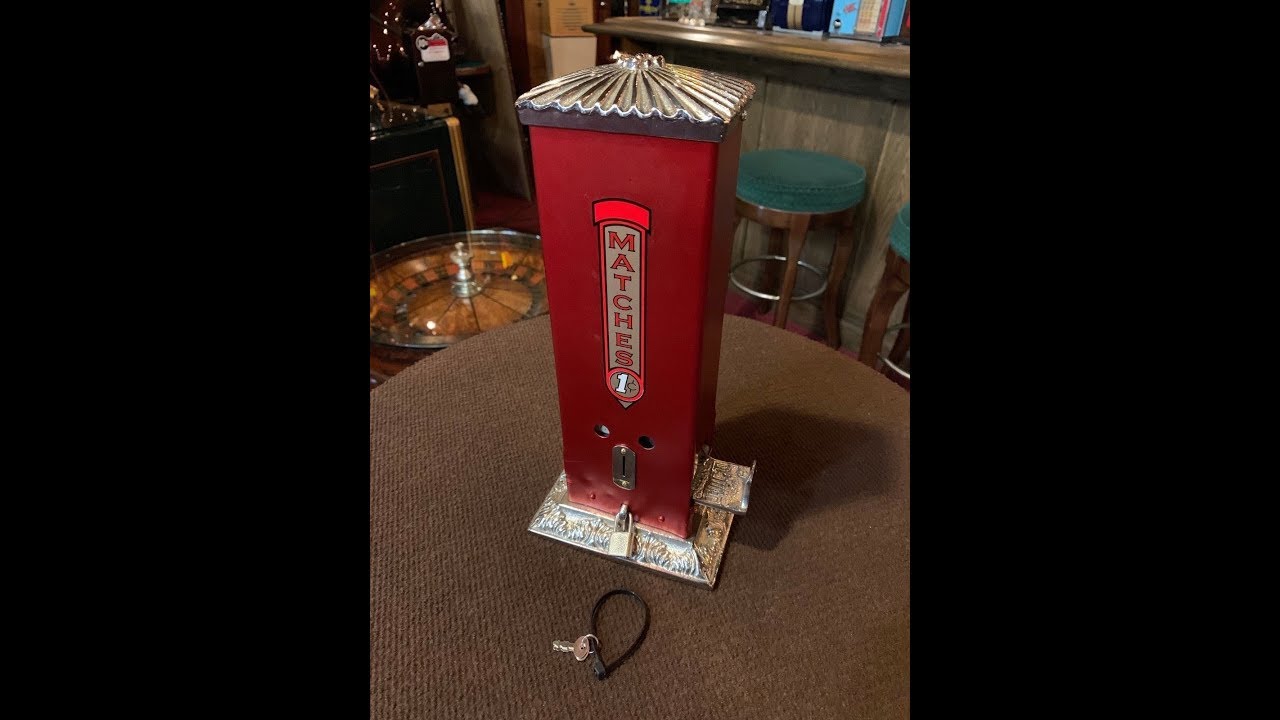 1920's Northwestern Penny Match Box Vendor SOLD FOR $699 - YouTube