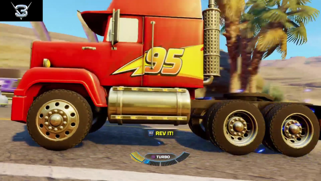 Cars 3: Driven to Win: Mack Racing on Track with his Skills - YouTube