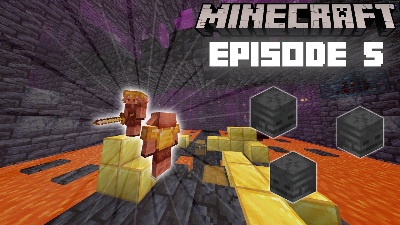 I found a GIANT Bastion in the Minecraft Nether (1.16 Let's Play #5 ...
