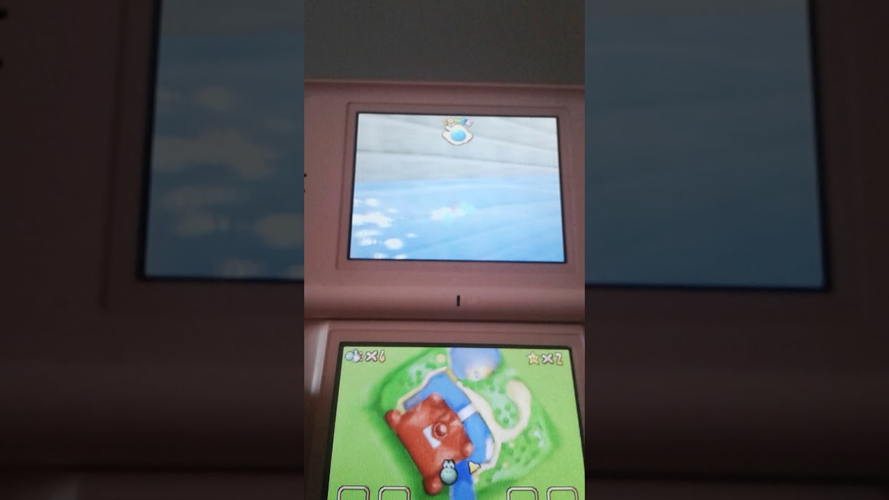 Super Mario 64 ds save file from the library - YouTube