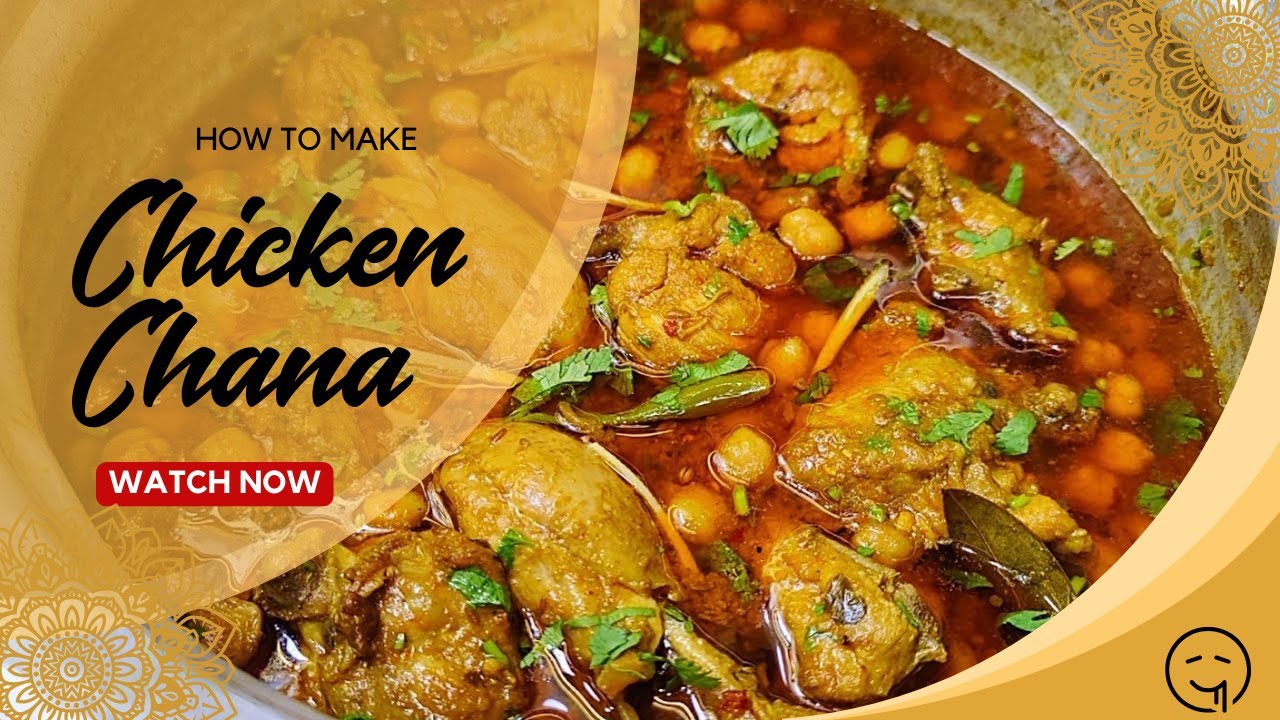 Chicken Chana Recipe | Chicken Chanay | Murgh Chane 🍗🥘 | مرغ چھولے ...