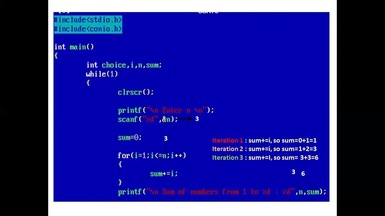 program-to-find-sum-of-numbers-from-1-to-n-using-infinite-while-loop