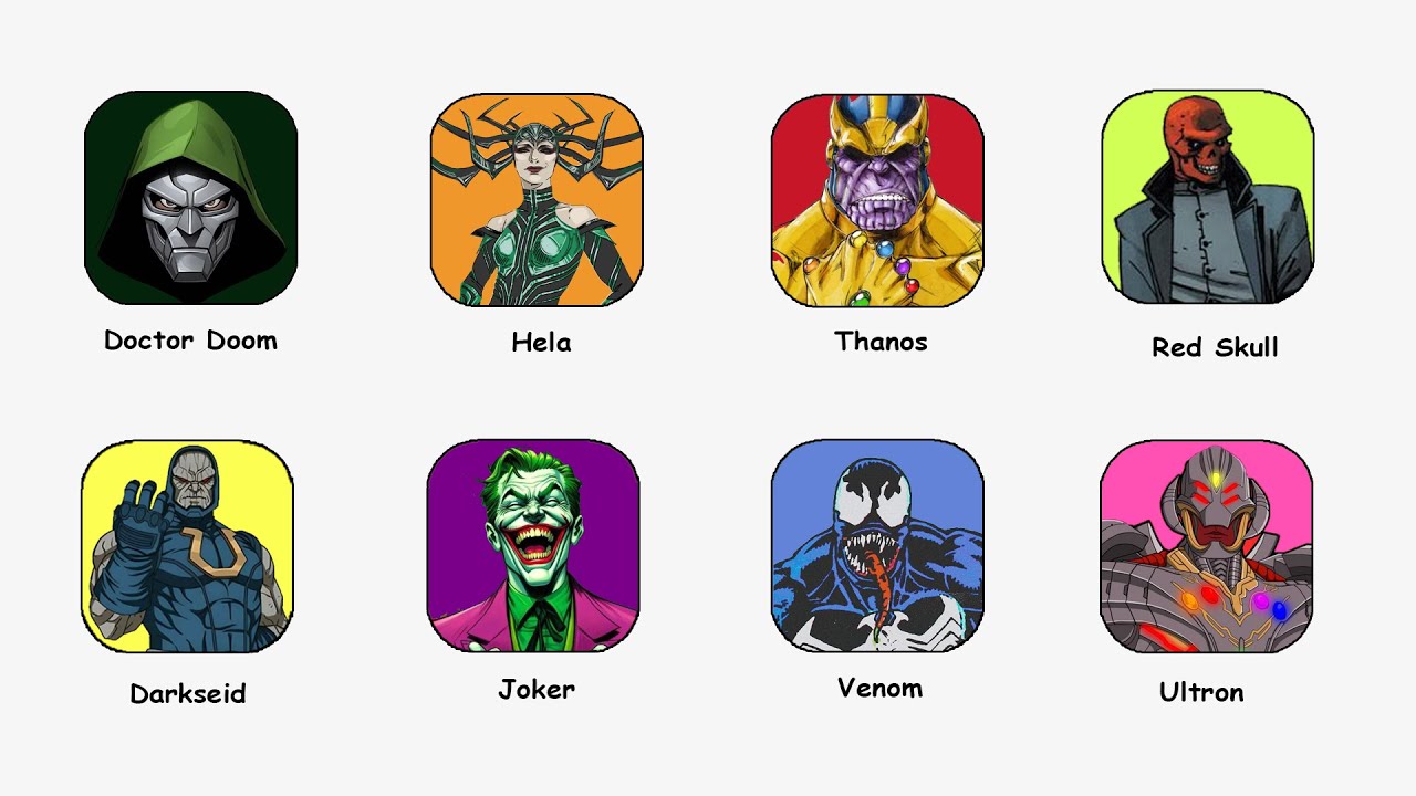 The Most Evil Comic Book Villains EXPLAINED in Just 7 Minutes - YouTube