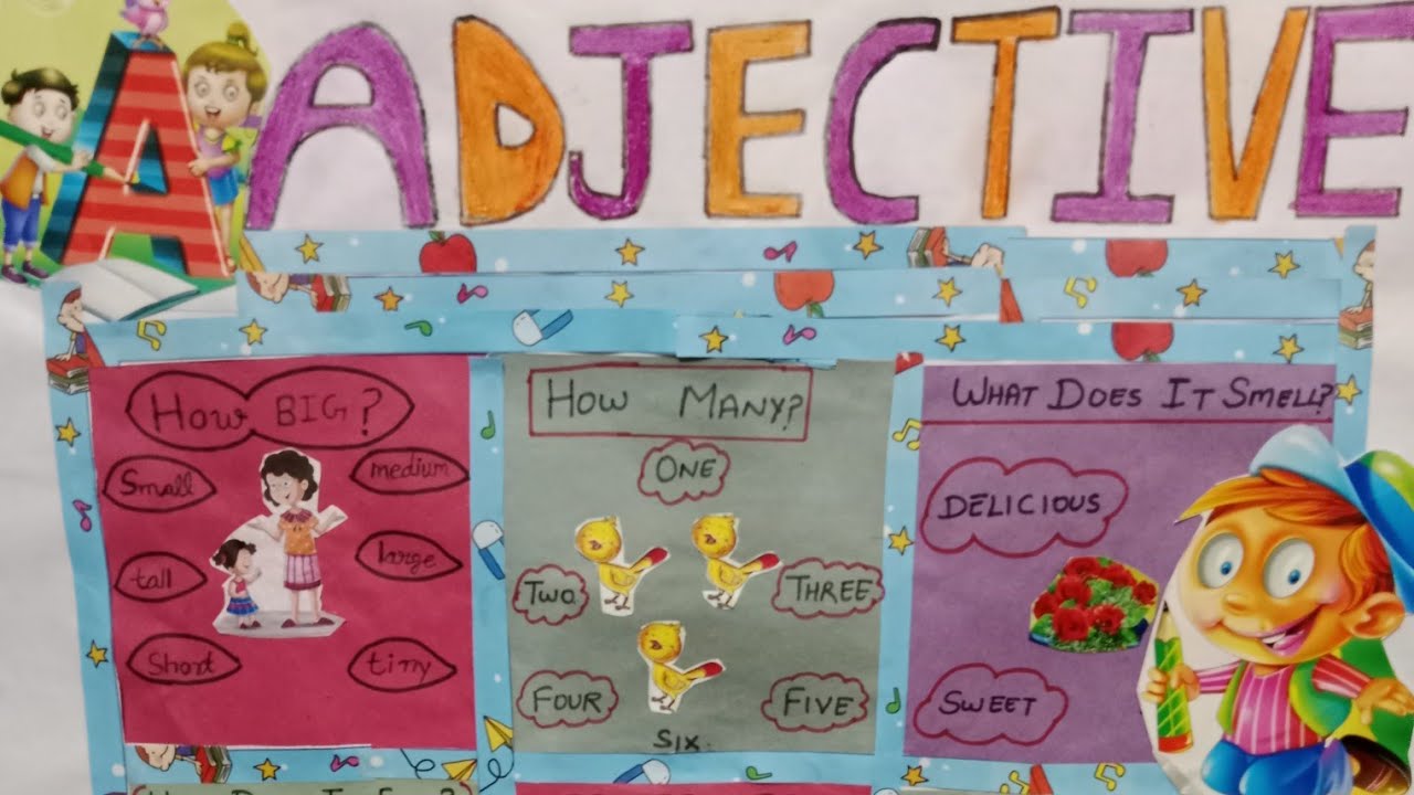 #adjective Chart easy #adjectivechart Making howtomakeadjectivechart ...