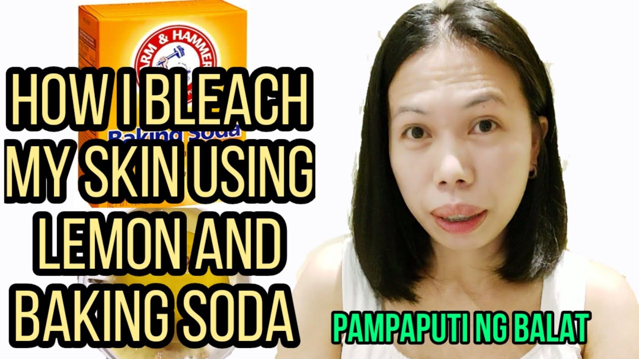 PAMPAPUTI NG BALAT/ /HOW TO BLEACH YOUR SKIN - YouTube
