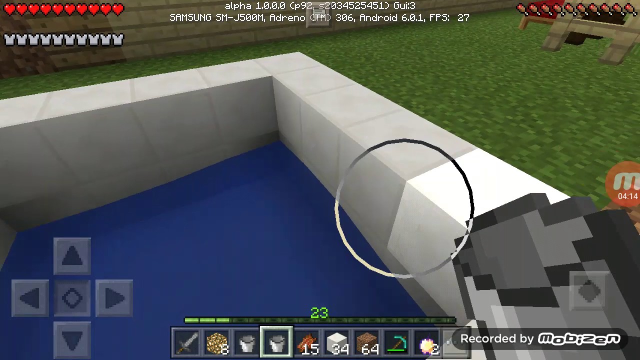 Construindo nossa piscina na série de Minecraft #7 - YouTube