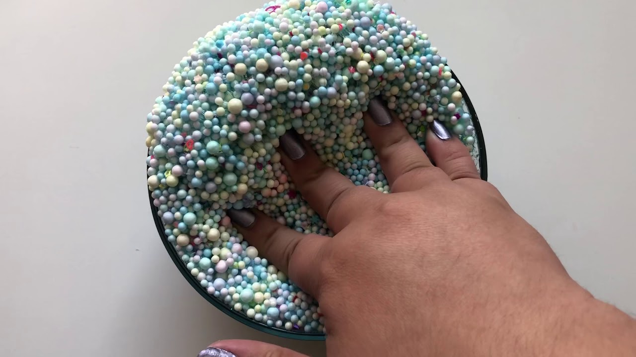 Ariel’s Thingamabobs 🧜🏻‍♀️ Crunchy Slime // SLIMECLOUDS - YouTube