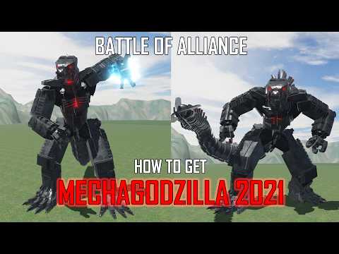 How to get Mechagodzilla 2021 | Battle Of Alliance