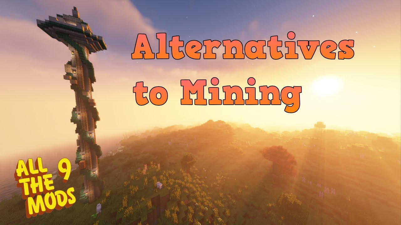 All The Mods 9: Alternatives to mining in Minecraft - YouTube